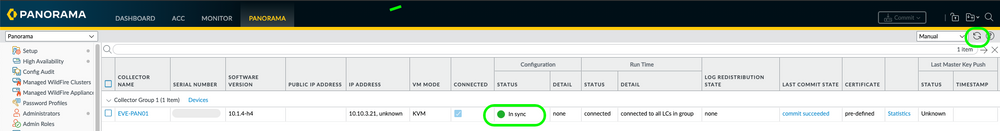 Virtual Panorama Log Collector Setup