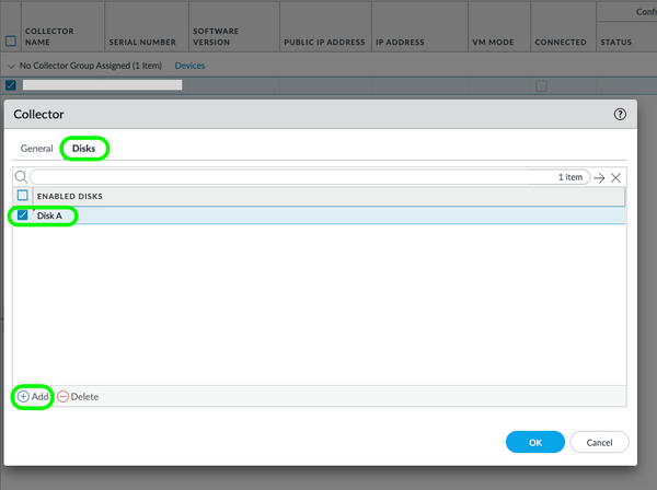 Virtual Panorama Log Collector Setup