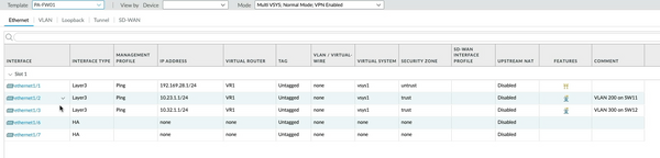 Panorama Templates and Template Stacks